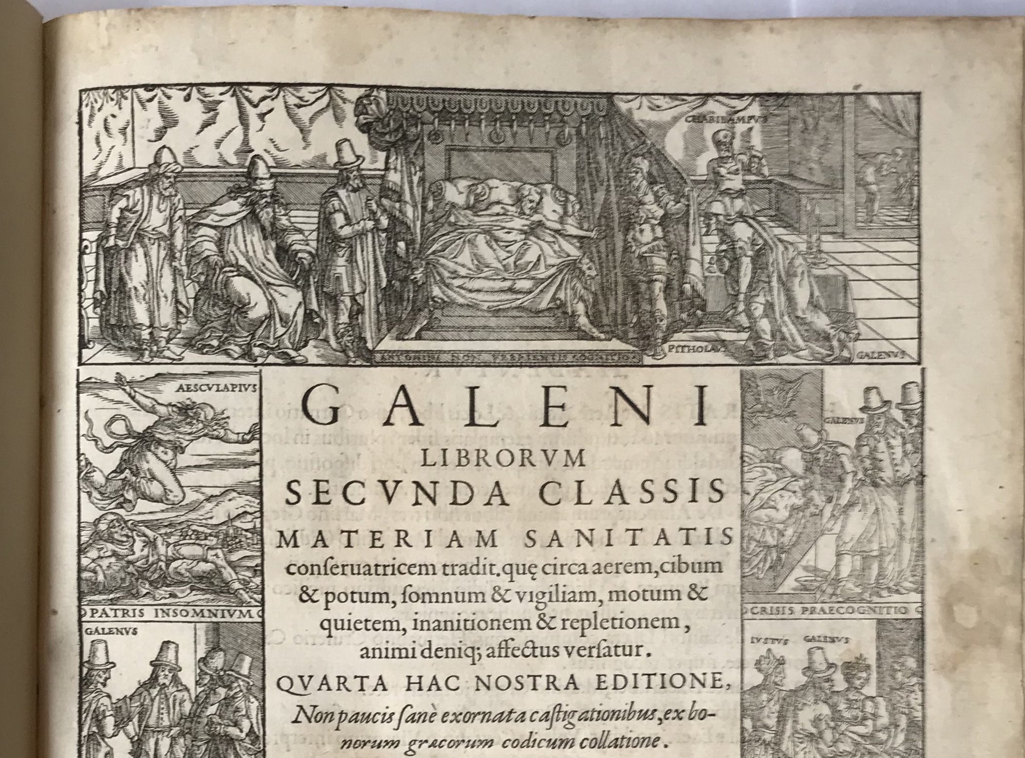 GALEN [with] HIPPOCRATES – SYMONDS RARE BOOKS